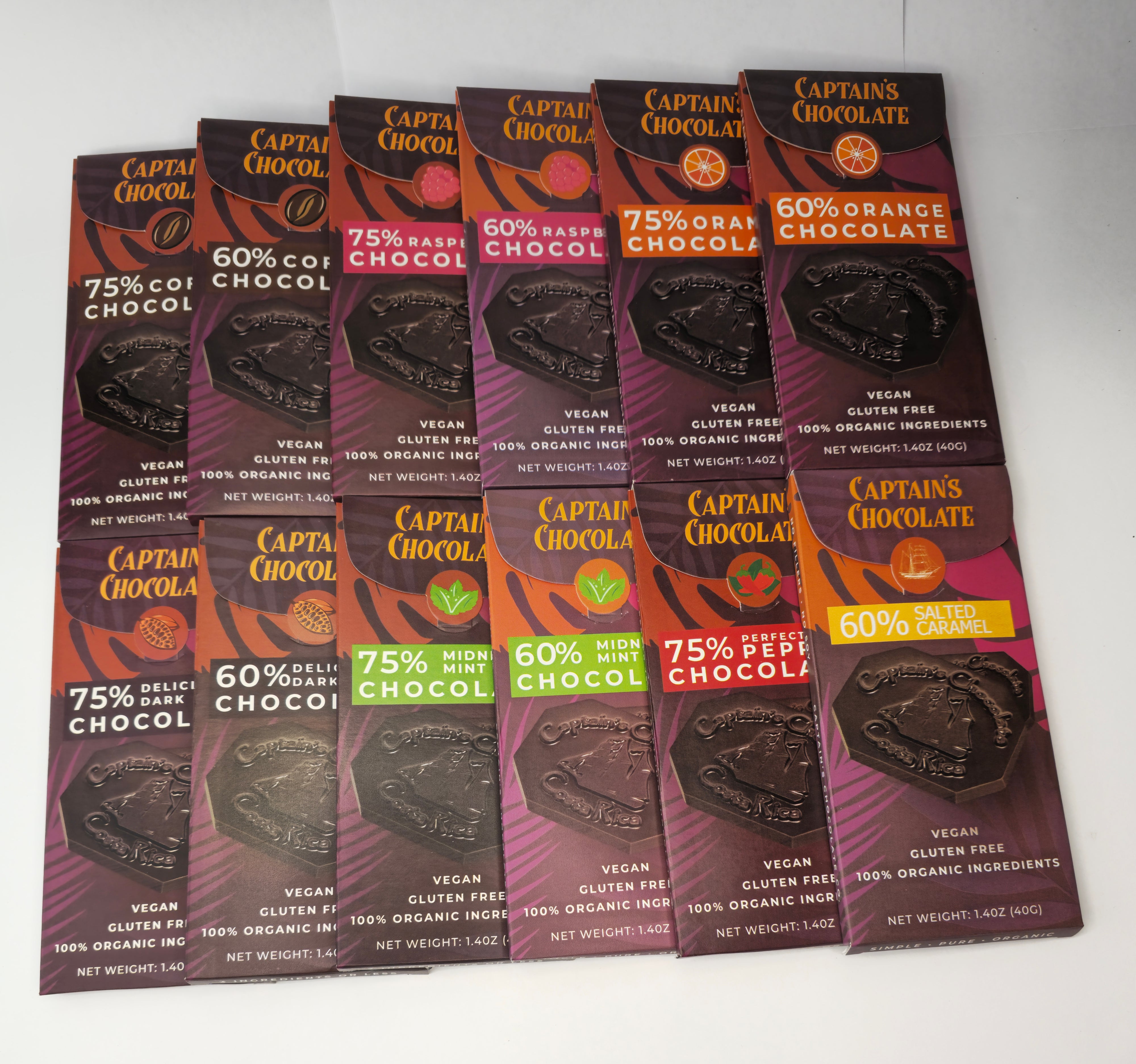 Captain's Organic Chocolate Bar Bundle – Captain's Chocolate