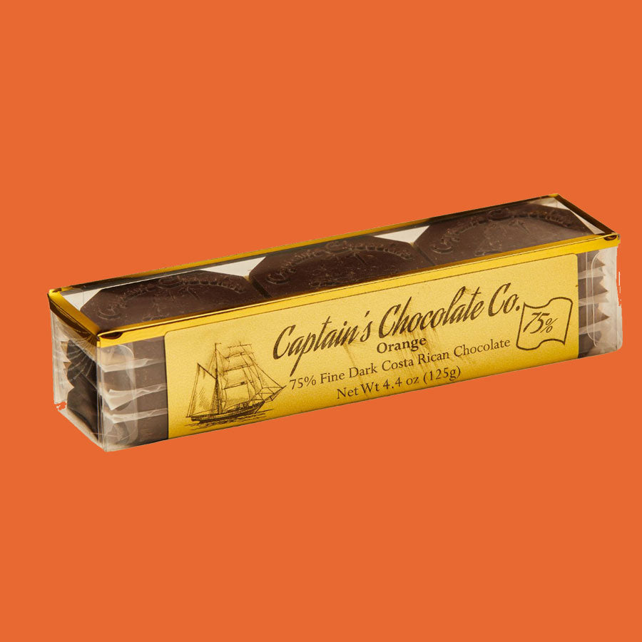 Organic Orange Dark Chocolate Box Set (12pc) – Captain's Chocolate